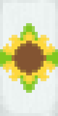 Minecraft Sunflower 2 Minecraft Banner