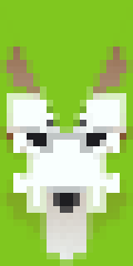 Goat Banner (Green) Minecraft Banner