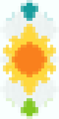 Sunflower Minecraft Banner