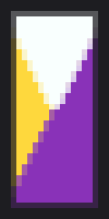 Mixed Up Nonbinary Pride Minecraft Banner