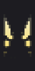 Yellow Moth Minecraft Banner