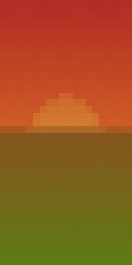 sunset field Minecraft Banner