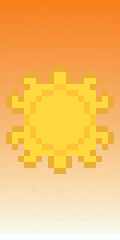 Sun Minecraft Banner