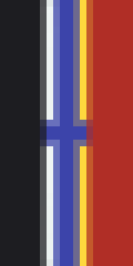 Five Races Under One Union / Beiyang Government Flag Minecraft Banner