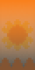 Minecraft Sunset Banner Minecraft Banner