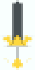 Gilded Sword Minecraft Banner