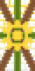 SUNFLOWER Minecraft Banner