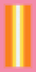 GenderFlir pride flag Minecraft Banner