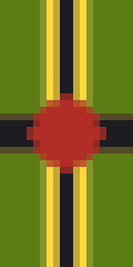 Dominica Flag Minecraft Banner