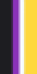 Nonbinary Pride Flag Minecraft Banner
