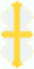 Kingdom of Jerusalem Shield Minecraft Banner