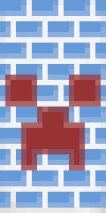 Red Creeper Banner Minecraft Banner