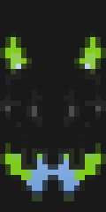 Lime Dragon Minecraft Banner