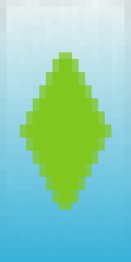 The Sims 4 Plumbob Minecraft Banner