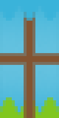 Minecraft the cross of Jesus Christ Minecraft Banner