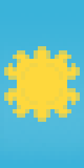 Sun Minecraft Banner