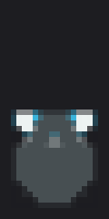 Gorilla with pupils Minecraft Banner