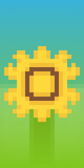 sunflower cape banner Minecraft Banner