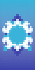 snowflake Minecraft Banner