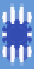 Snowflake Minecraft Banner