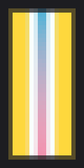 implagender pride flag Minecraft Banner