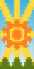 Holy sun Banner Minecraft Banner