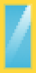 Minecraft Banner yellow mirror Minecraft Banner