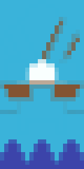 raft boat Minecraft Banner