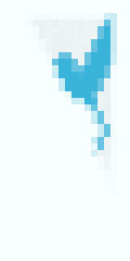 Light blue bird Minecraft Banner