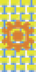 Blocky Flower Minecraft Banner