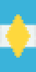 Argentinian Flag Banner Minecraft Banner