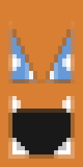 charizard (mouth open) Minecraft Banner