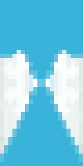 Angel Wigs Banner Minecraft Banner