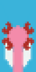 axolotl with wings Minecraft Banner
