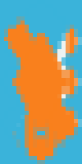 Orange Lizard Minecraft Banner