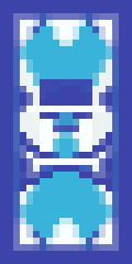 Ice golem Minecraft Banner