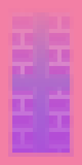Pastel goth Minecraft Banner
