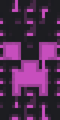 Magenta Creeper Code Minecraft Banner