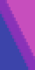 Diagonal Bisexual Minecraft Banner