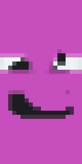 Smile Magenta Minecraft Banner