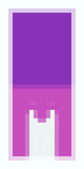 Magenta rainbow friends Minecraft Banner