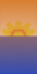 Sunrise Minecraft Banner