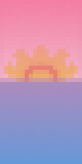 Sunset Minecraft Banner