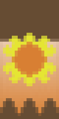 Sun Banner Minecraft Banner
