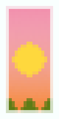 Suttle Sunset (Framed) Minecraft Banner