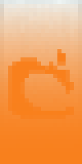 Orange Mojang Studios Minecraft Banner
