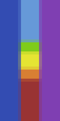 Symbols: Rainbow Minecraft Banner