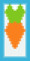 carrot Minecraft Banner