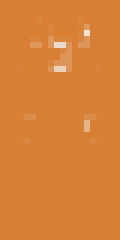 Orange Pixels Minecraft Banner