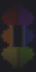 Dark Rainbow Banner Minecraft Banner